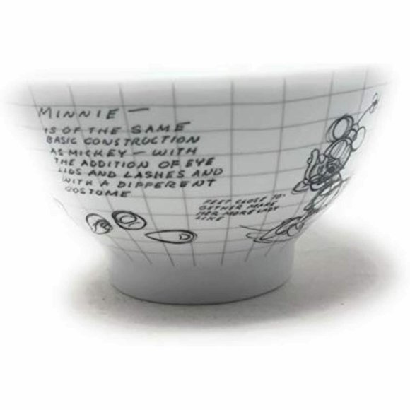 Zrike | Dining | Set Of 4 Zrike 46243 Disney Sketchbook Dinnerware ...